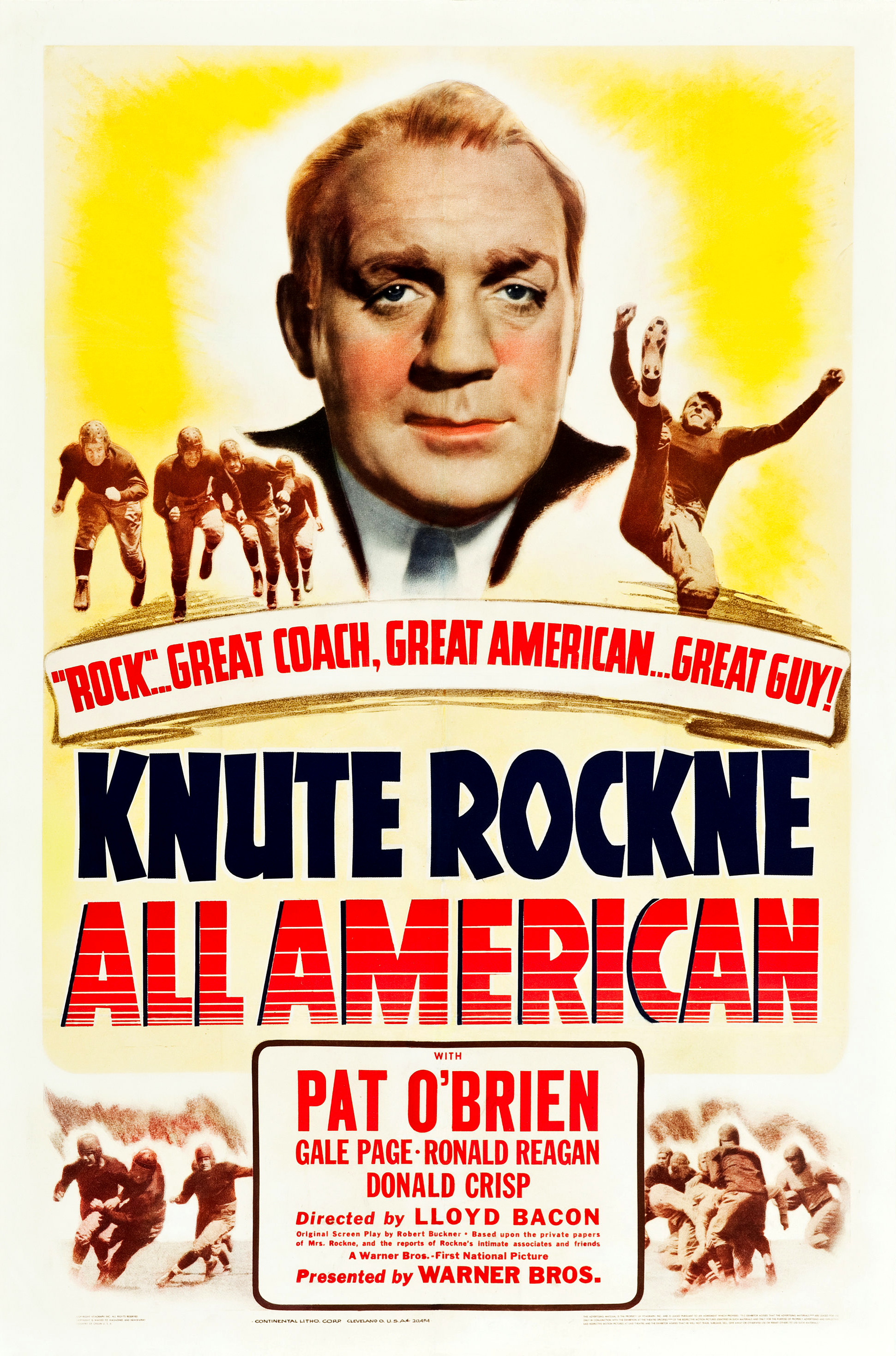 #736) Knute Rockne, All American (1940) – The Horse's Head