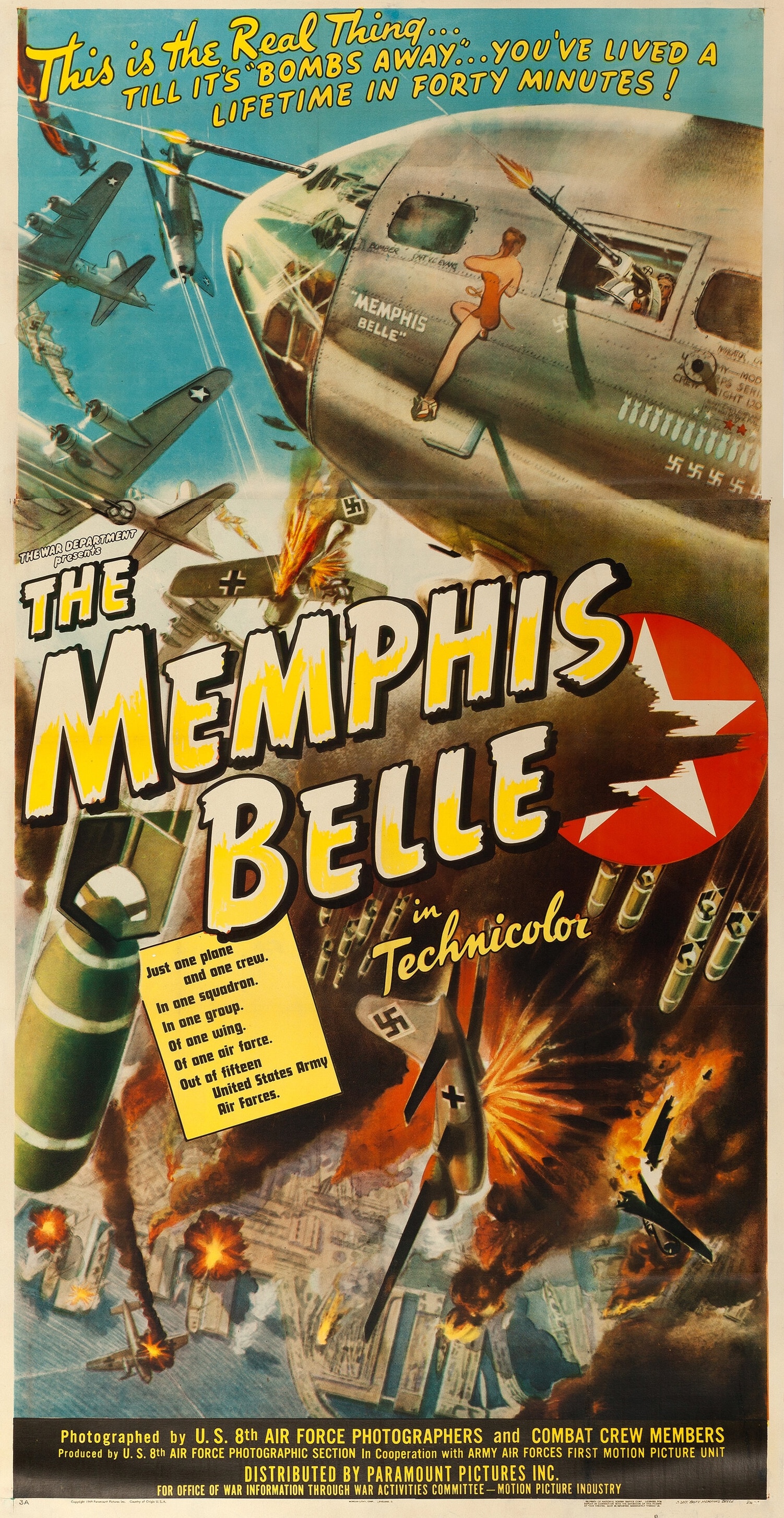 #772) The Memphis Belle: A Story of a Flying Fortress (1944) – The ...